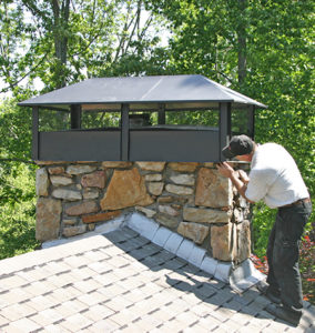 Waterproofing Your Chimney - Moisture Softens Masonry Chimney