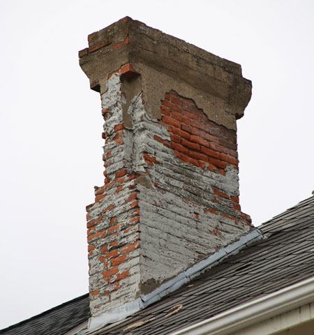 Chimney Leaks In Home - Damaged Chimney Cap & Crown - Atlanta GA